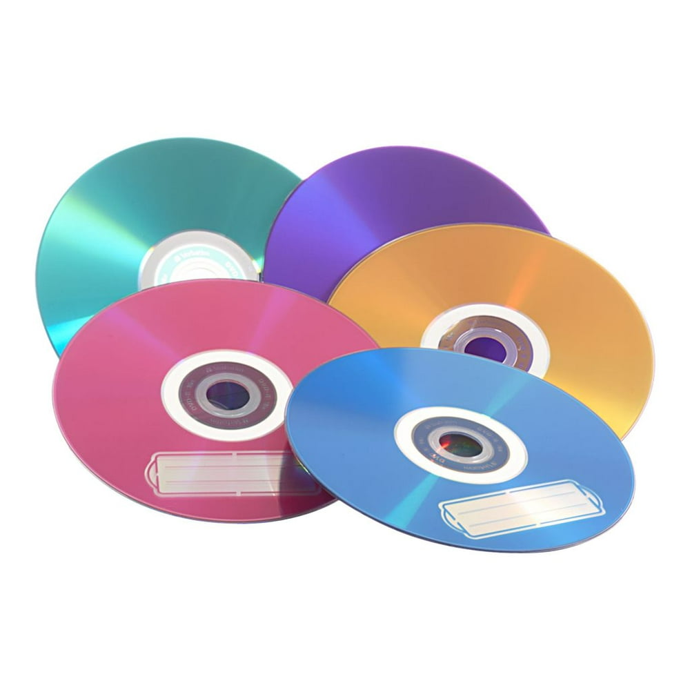 Verbatim, DVD-R 4.7 GB 16X Life Series with Vibrant Color, 25pk ...