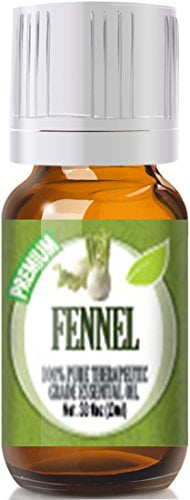 Healing Solutions - Fennel Oil (10ml) 100% Pure, Best Therapeutic Grade ...