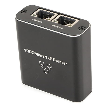 Splitter Ethernet Splitter RJ45 1 In 2 Out Gigabit Internet Splitter ...