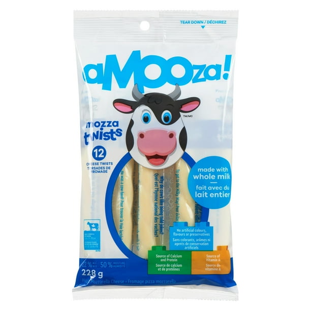aMooza! Mozza Twists, 228g - Walmart.ca