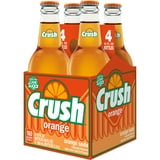 Crush Orange Soda with Sugar, Pop Brand Variety, 12 fl oz glass bottles, 4 pack - Walmart.com