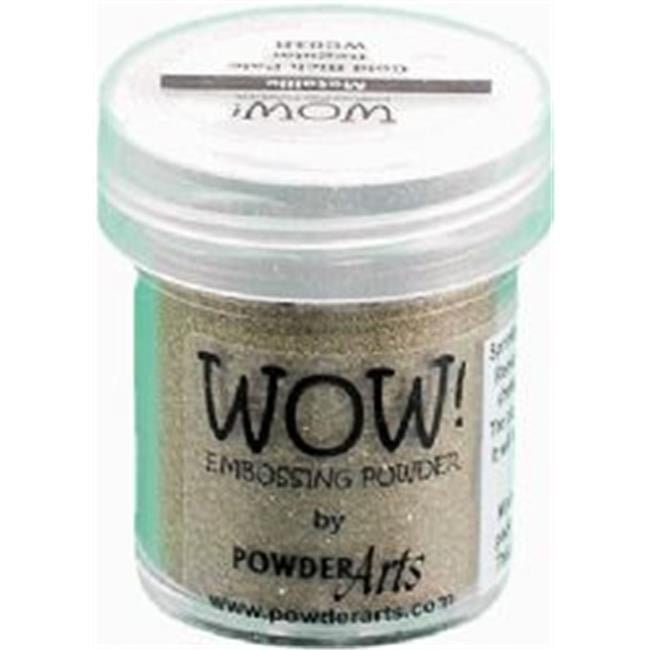 WOW! Embossing Powder Super Fine 15ml-Gold Rich Pale - Walmart.com