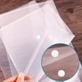 A4 Plastic Wallets Clear Folder Document Wallet Files Folders Plastic ...