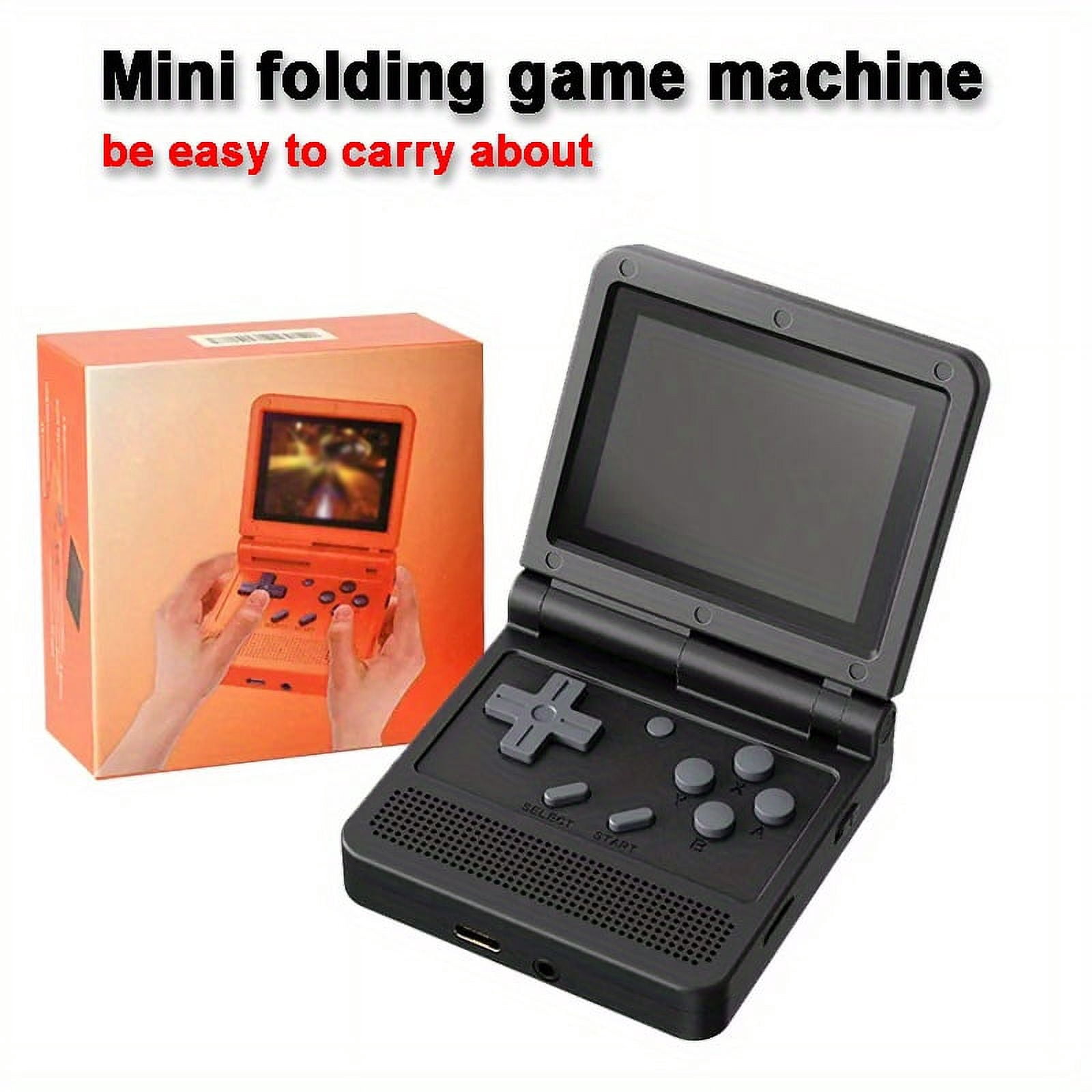 Flip Folding Handheld Game Console 3 Inch IPS Screen Portable Mini ...