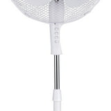 Brentwood Kool Zone 3 Speed 16" Oscillating Stand Fan, White - Walmart.com