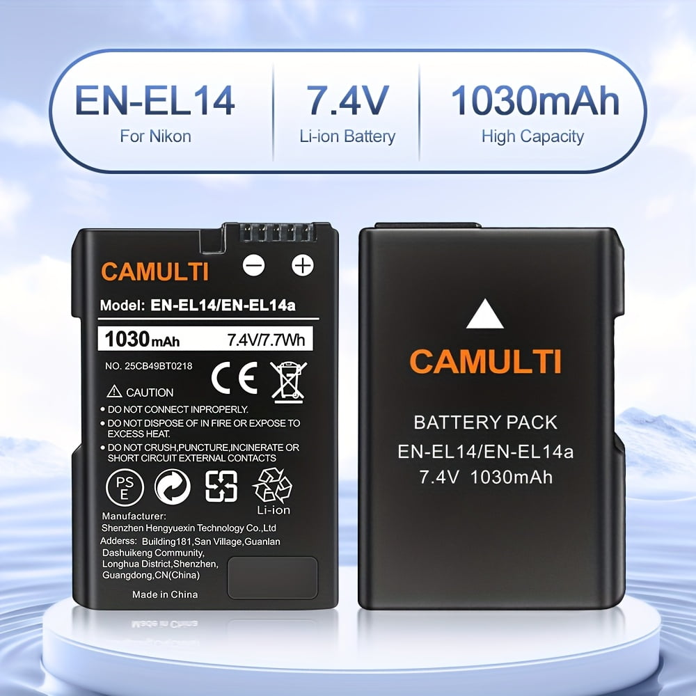 Click here for Unbranded For En-El14/En-El14a Rechargeable Batter... prices