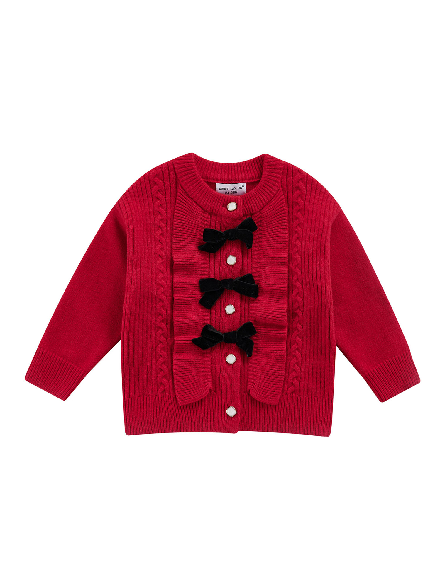 Seyurigaoka Winter Kids Little Girls Sweater, Casual Long Sleeve Crew ...