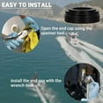 Power Trim Tilt Cylinder End Caps 878239 For Mercury 135-150-175-200 ...