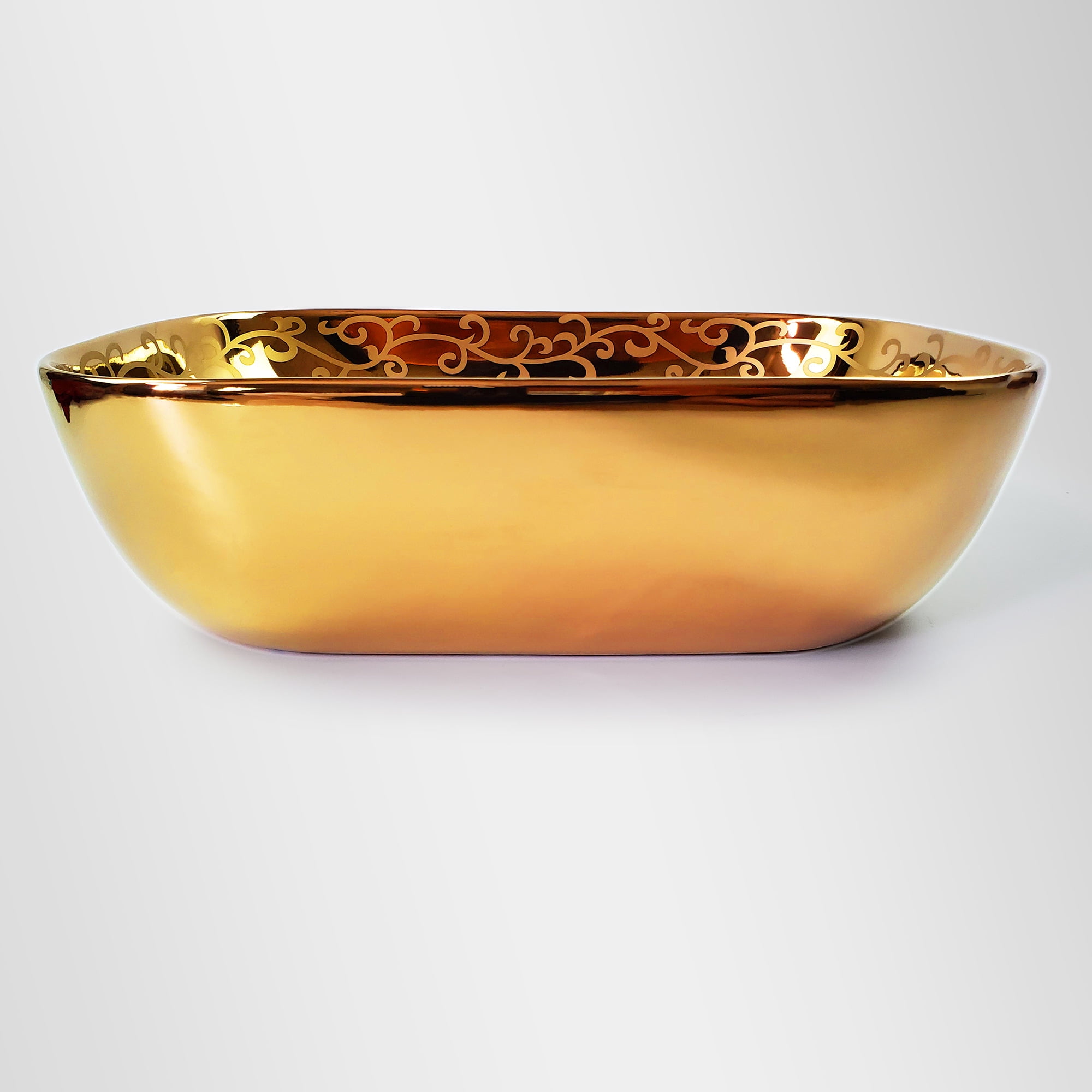 Rose Gold Vessel Sink | Countertop Washbasin | Princesa Rosa Basin ...