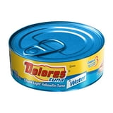 (12 pack) Dolores® Tuna in Water, Chunk Light Yellowfin Tuna in Water ...