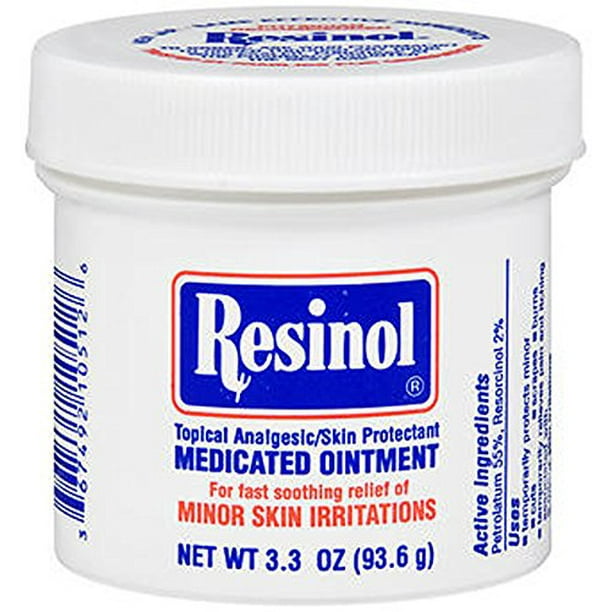 Resinol Medicated Ointment for Skin Irritations 3.3oz Each - Walmart.com