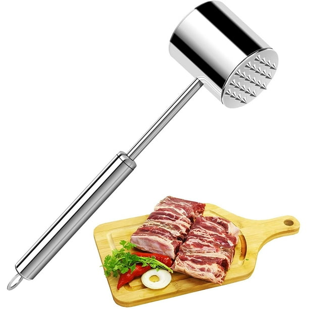 304 Stainless Steel Meat Tenderizer Dishwasher Safe Heavy Duty Meat