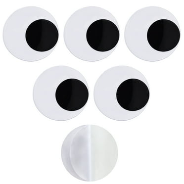 Hello Hobby Black and White Adhesive Googly Eyes, 119Ct - Walmart.com