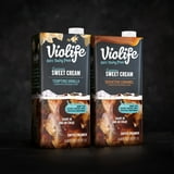 Violife Supreme Sweet Cream Vanilla Coffee Creamer, Dairy-Free, 1L (33 ...