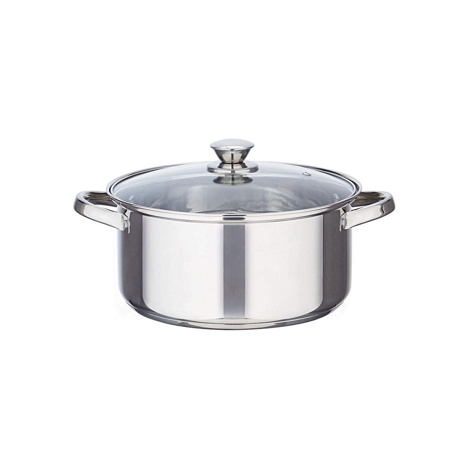 Click here for Mainstays Stainless Steel Dutch Oven With Glass Li... prices
