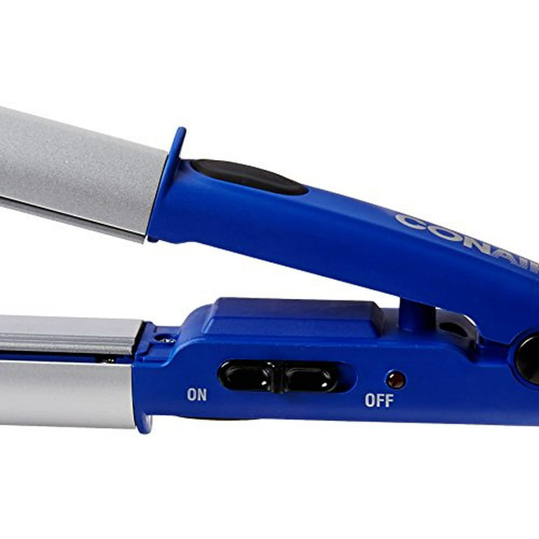 Conair MiniPro 2-in-1 Ceramic Styler, Flat Iron Curling