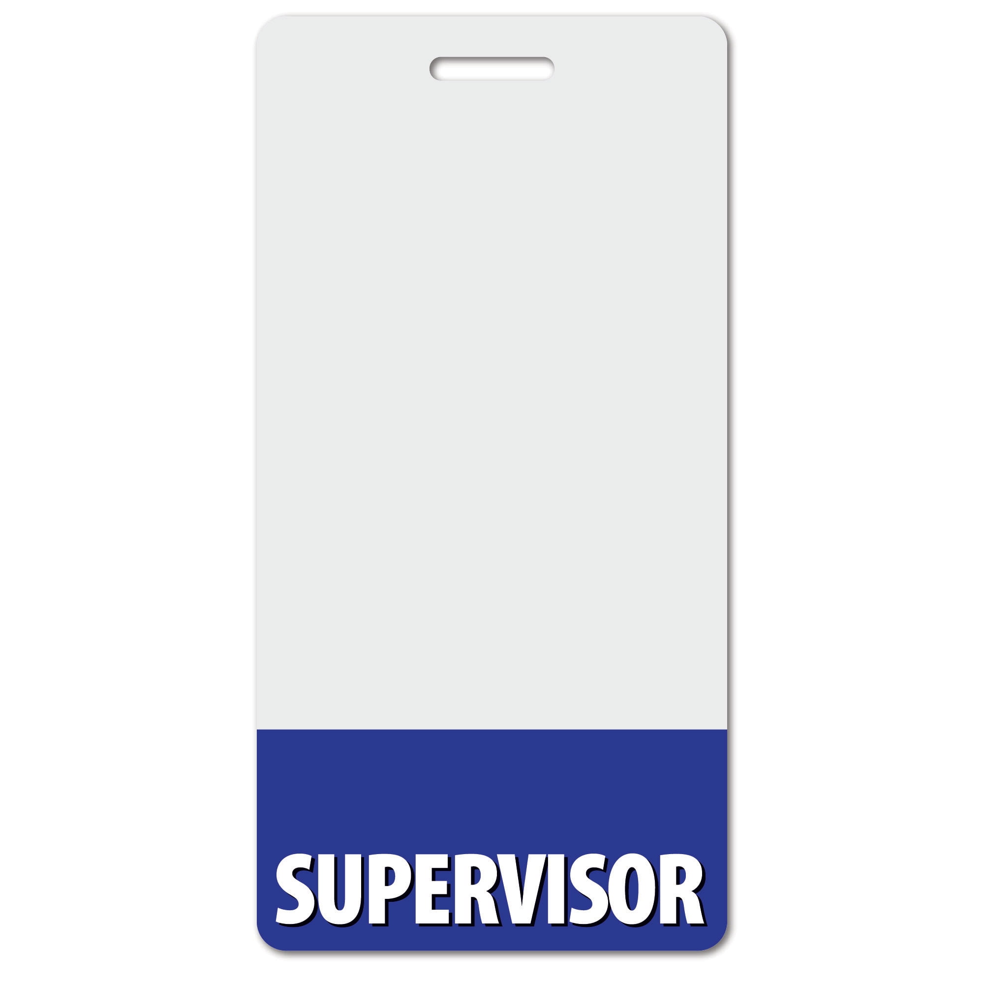 SUPERVISOR Heavy Duty Vertical Navy Blue (50 pack) - Spill & Tear Proof ...