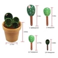 Cactus Measuring Spoons Set in Pot, Measuring Spoons Set with Base ...