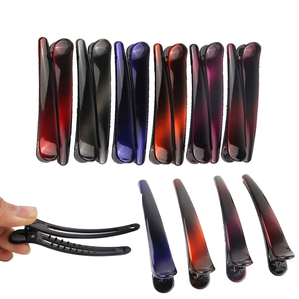 OUSITAID Hair Clips | 12 Pcs Hair Clips for Styling and Sectioning ...