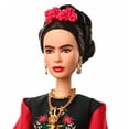 Barbie Inspiring Women Series Frida Kahlo Doll, Iconic Fringe Shawl ...