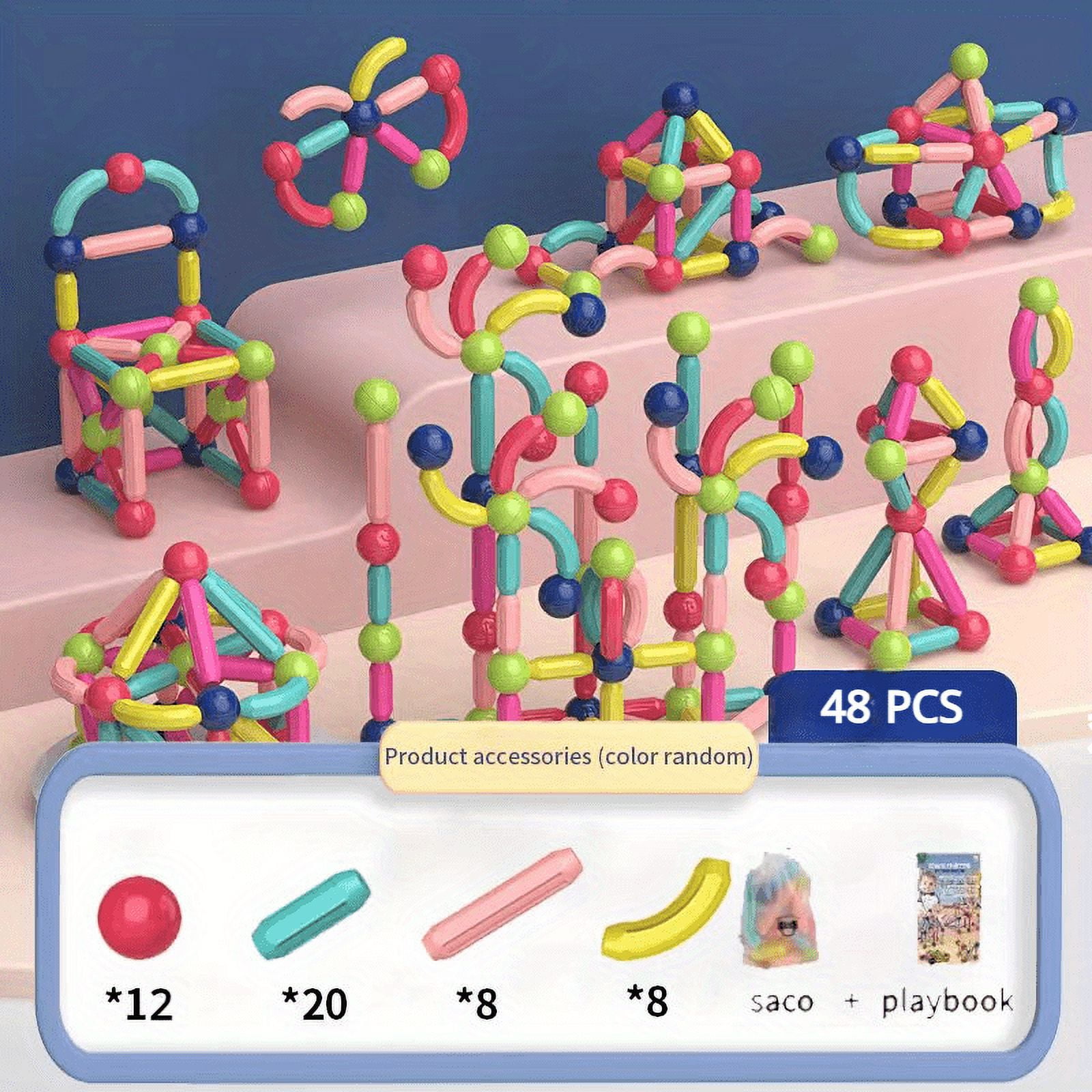 Click here for Grm 48pcs Magnetic Building Block Set  Large Parti... prices