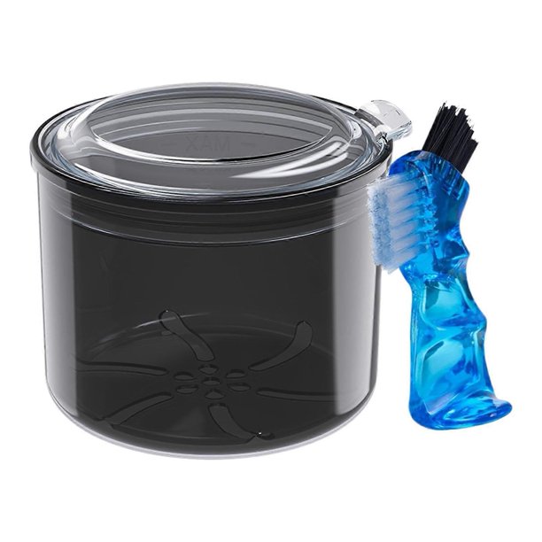 Denture Case, Denture Cleaning Case With Strainer Basket, Mouthguard ...