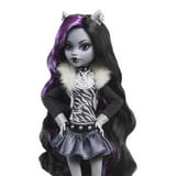 Monster High Doll with Posters, Clawdeen Wolf in Black and White ...