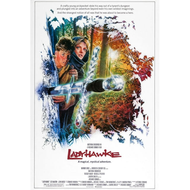 Ladyhawke Movie Poster 24Inx36In Poster Art Poster 24x36 Unframed, Age ...