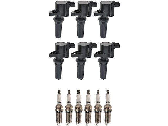Ignition Coil and Spark Plug Kit - Compatible with 2000 - 2005 Lincoln ...