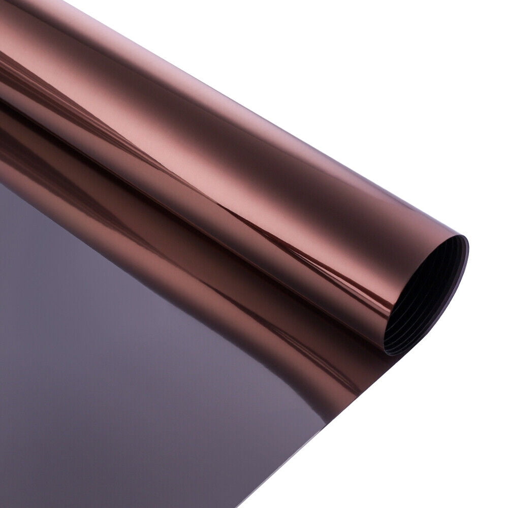 One Way Mirror Privacy Window Film Static Cling PVC Heat UV Reflective ...