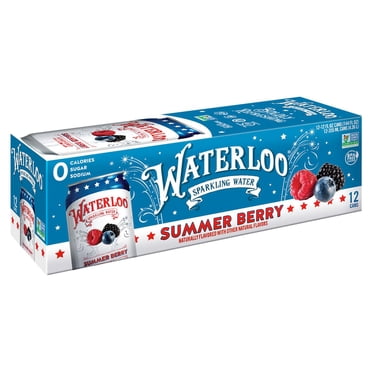 Waterloo Sparkling Water Variety Pack, 12 Fluid Ounce (Pack of 24 ...