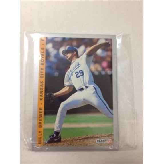 1993 Fleer Final Edition Kansas City ROYALS Team Set 8 Cards George ...
