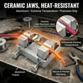 Heavy-Duty Adjustable Welding Clamp with Heat-Resistant Jaws | Aluminum ...