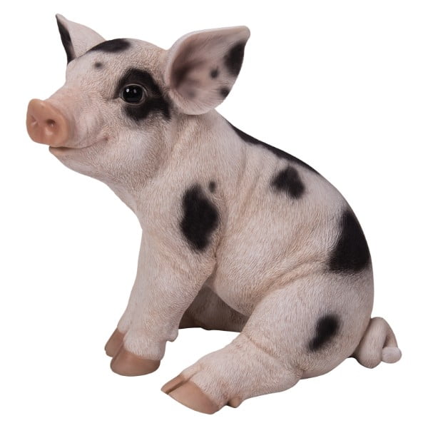 Pacific Giftware PT Realistic Look Statue Farm Baby Pig Piglet Home ...