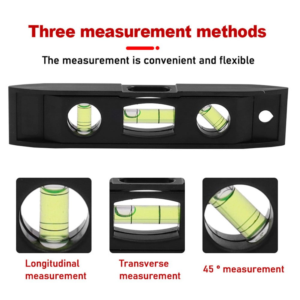 Magnetic Spirit Level 6′ Torpedo Lightweight Small Pocket Brick Levels