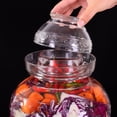 2.5 Liter Fermentation Glass Jar with Water Seal Airlock Lid for ...