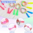 Kids Jump Rope,20 Pack Rainbow Jump Rope Set,7.2 Ft Adjustable Skipping ...