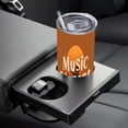 20 oz Stainless Steel Insulated Tumbler - Vibrant Orange ' Music ...