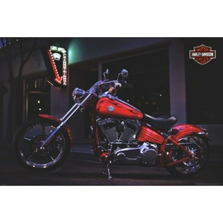 Harley Davidson - Rocker Laminated Poster (36 x 24) | Walmart Canada