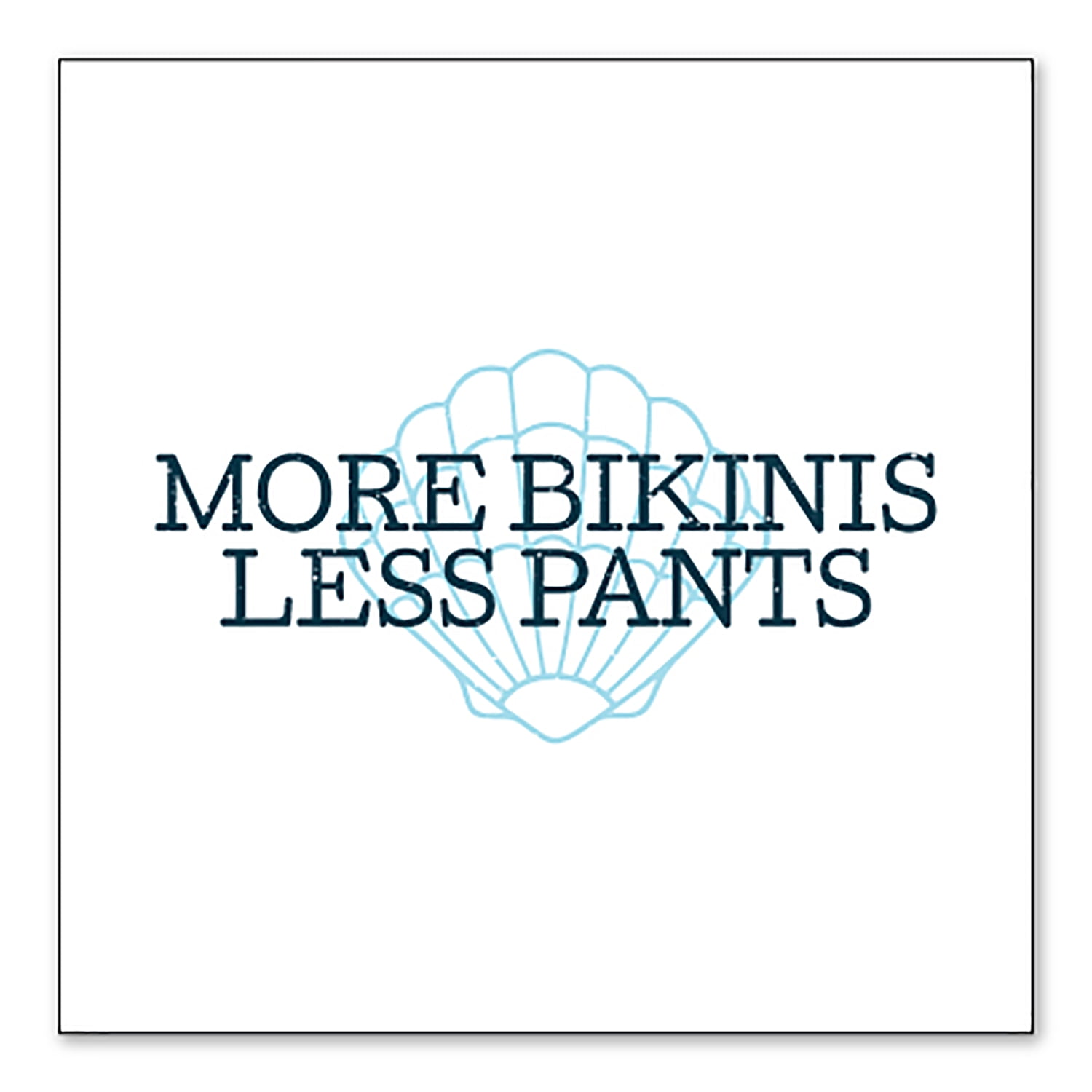 DistinctInk Custom Bumper Sticker - 4" x 4" Decorative Decal - White ...