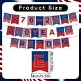Clode 4th of July Banner In The Anniversary Fourth of July Decorations ...