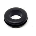 Pkg of 24 - Black SBR Rubber Push-in Grommet - Inner Diameter 5/16 ...