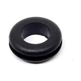 Pkg of 24 - Black SBR Rubber Push-in Grommet - Inner Diameter 5/16 ...