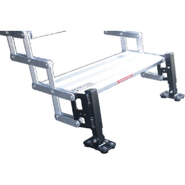 Brophy Products AS04 4-Step Aluminum RV Scissor Steps with 31" to 40 ...