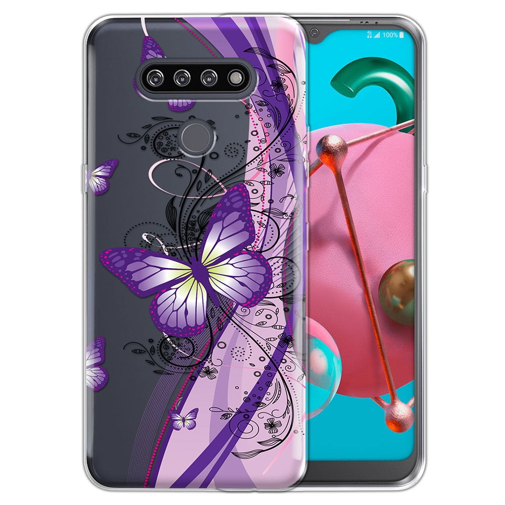 FINCIBO Soft TPU Clear Case Slim Protective Cover for LG K51 K500UM ...