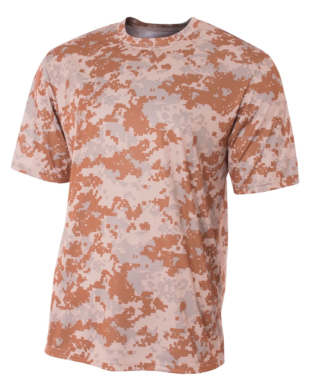 A4 Camo Performance Tee For Men in Sand Camo N3256 - Walmart.com