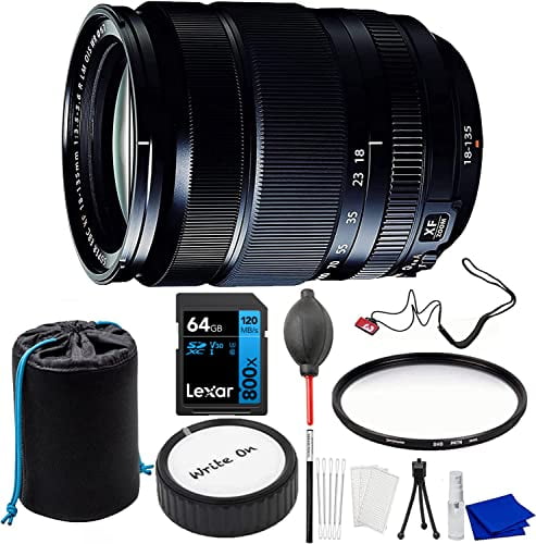 Fujifilm Fujinon XF 18-135mm F3.5-5.6 R LM OIS WR Lens Bundle with ...