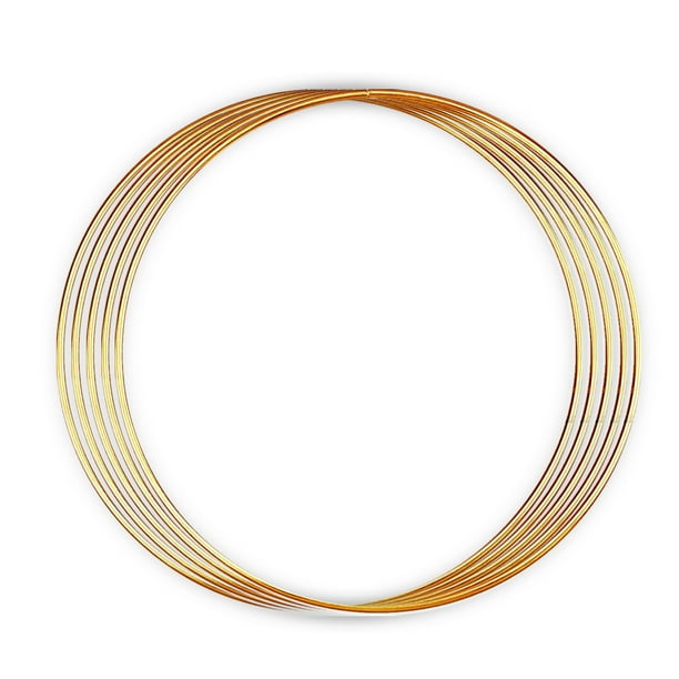 Metal Gold Rings (12 inch, 1 Pack) - Walmart.com