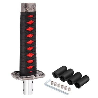 Samurai Sword Black Shift Knob Shifter Alloy Katana With Adapters ...