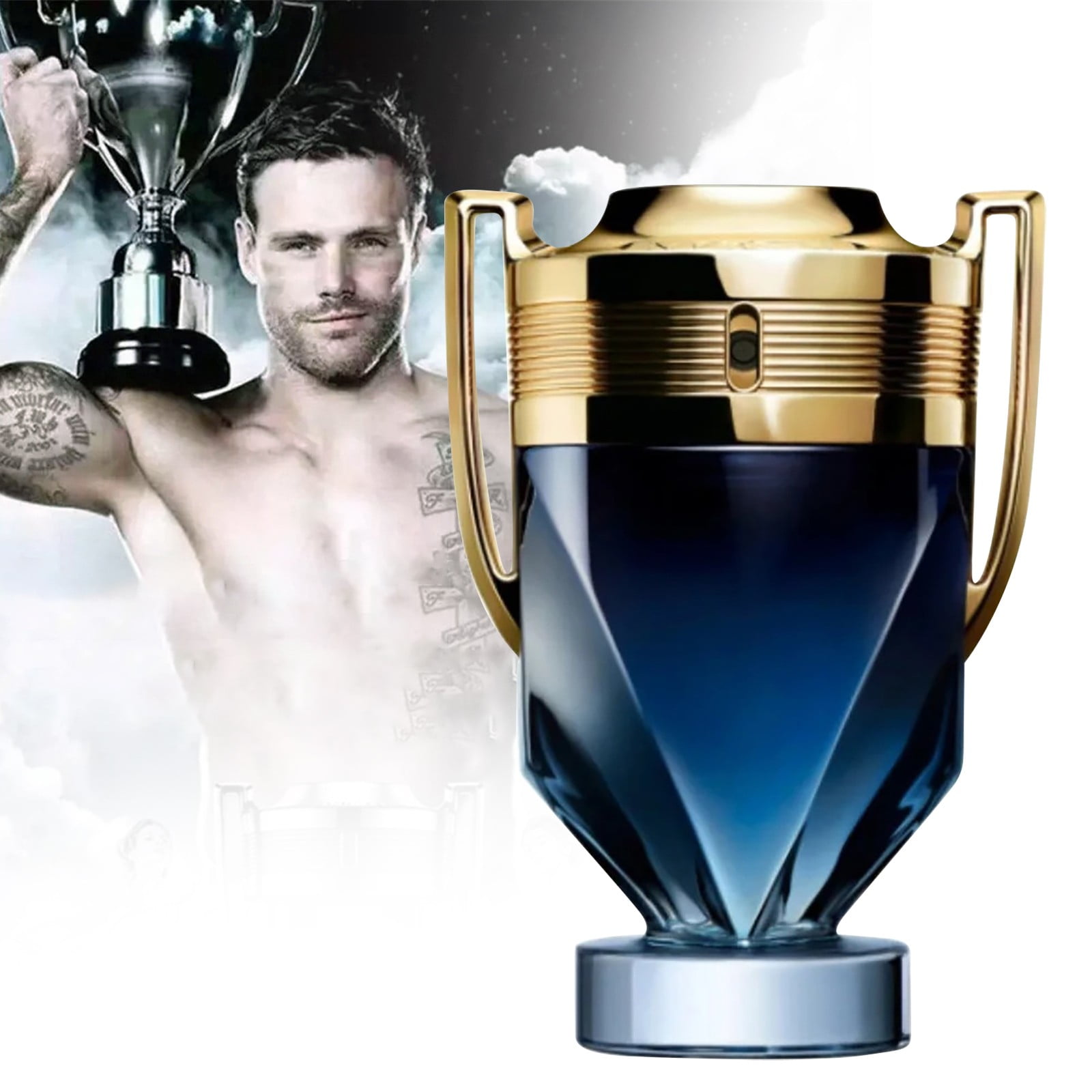 Trophy Men's Perfume Fragrance Invincible Showing The Male God Style ...